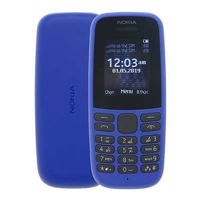 Điện thoại Nokia 105 DS Xanh 2019
