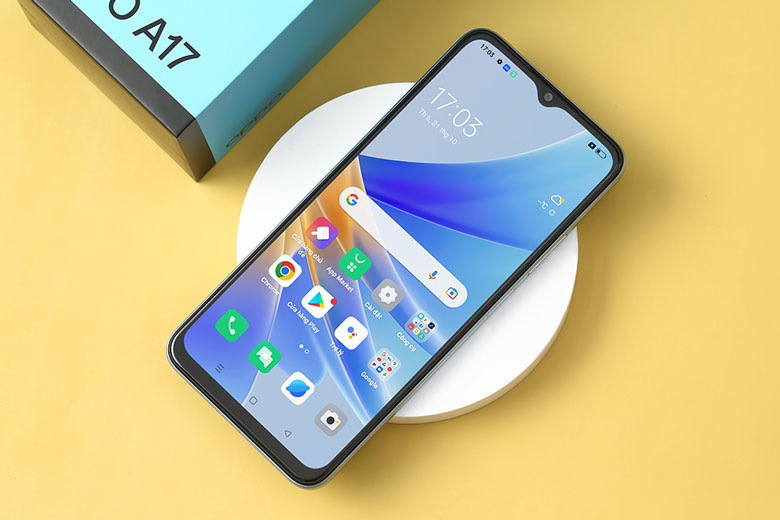 Điện thoại Oppo A17 4GB/64GB Xanh CPH2477 - Hàng chính hãng