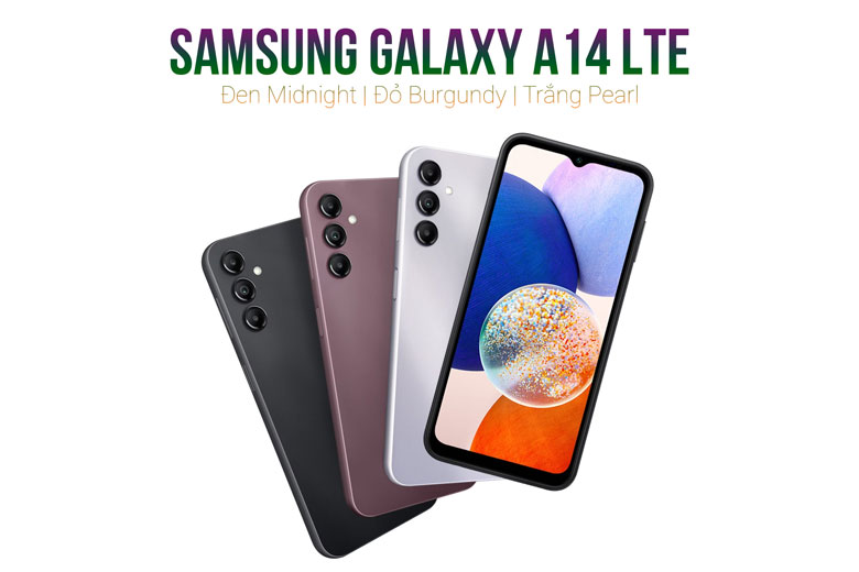 Điện thoại Samsung Galaxy A14 LTE 4GB/128GB Đỏ